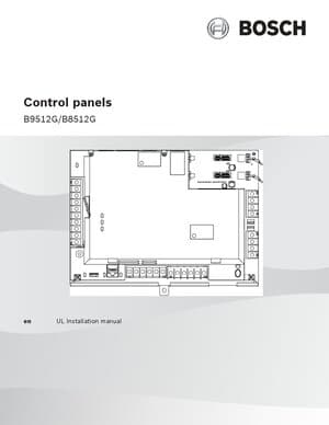 Bosch B9512G/B8512G Installation Manual 2020 | FACP Manuals