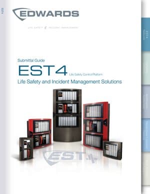 Edwards EST4 Submittal Guide Manual 2023 | FACP Manuals